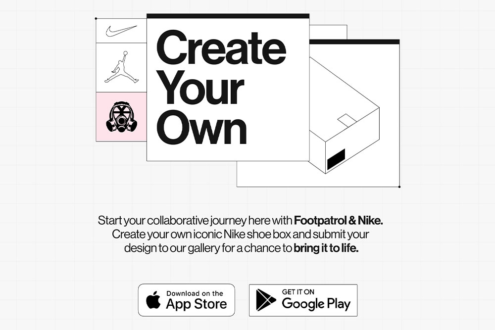 Create Your Own Powered By Nike Footpatrol Blog
